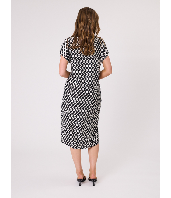 Democracy Ella Diamond Dress - STYLE-DRESSES : MCRAES - DEMOCRACY S25 ...